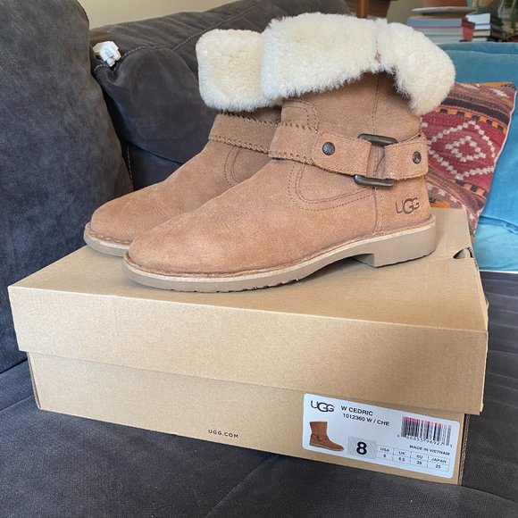 UGG | Shoes | Ugg Womens Cedric Harness Boot Chesnut 8 | Poshmark